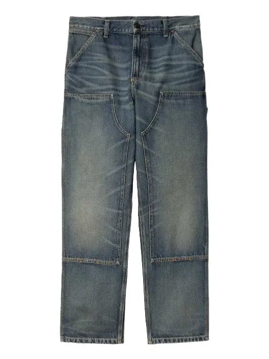 Carhartt Work In Progress Double Knee Jeans - Blue