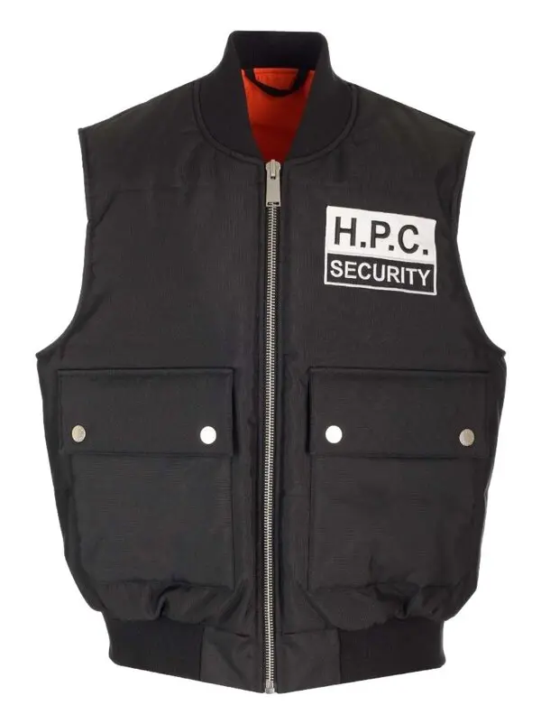 Heron Preston H.p.c. Security Zipped Gilet - Black