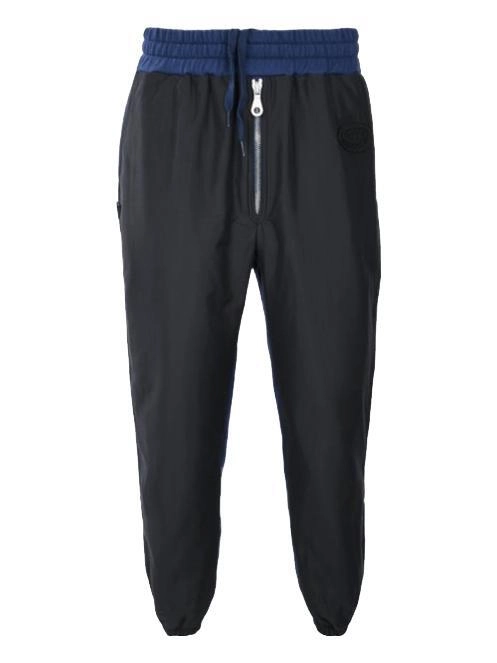 Moschino Colour-block Track Pant - Black