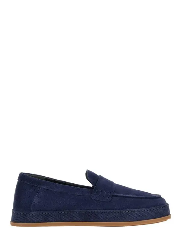 Hogan Suede Loafers - Blue