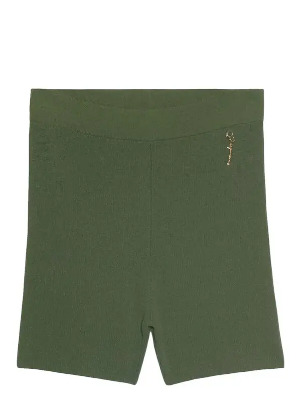 Jacquemus Le Short Pralu Knitted Shorts - Green