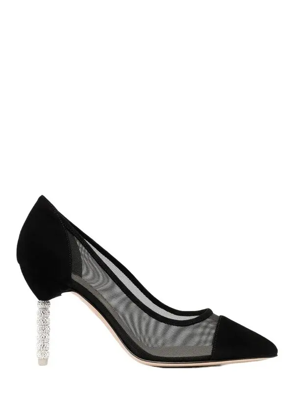 SOPHIA WEBSTER Embellished Stiletto Pumps - Black