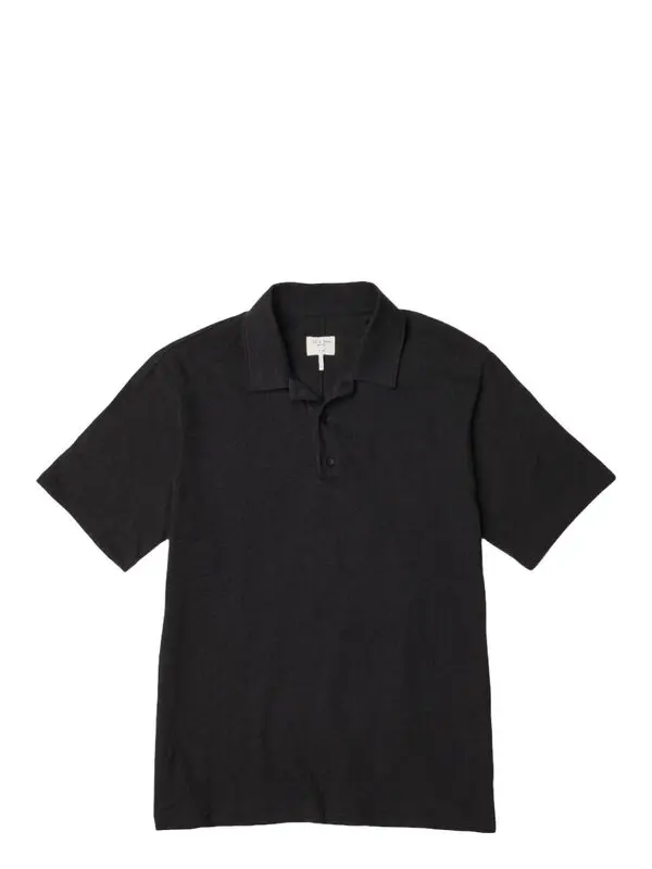 Rag & Bone Short-sleeved Polo Shirt - Black
