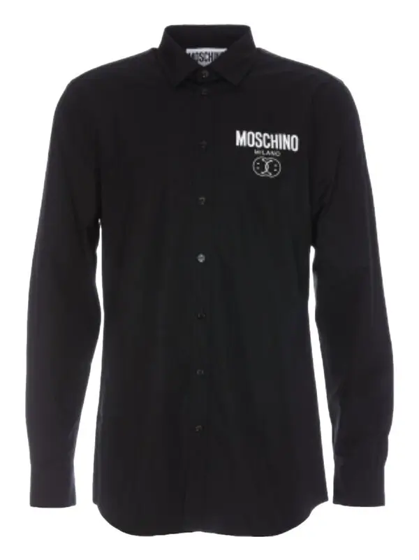 Moschino Long-sleeved Shirt - Black