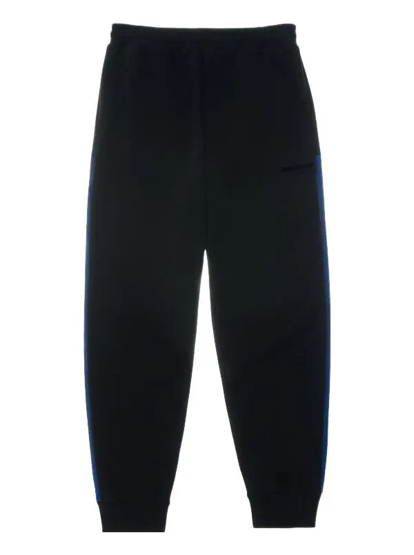 Helmut Lang Logo-embroidered Cotton Track Pants - Black