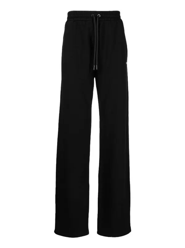 Off-White Stitch Diag Cotton Track Pants - Black