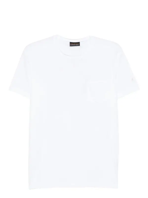 SAVE THE DUCK Crew Neck Short-sleeved T-shirt - White