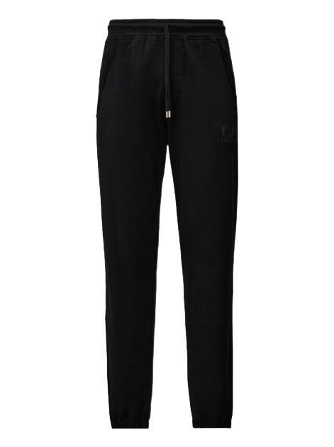 C.P. COMPANY Logo Printed Drawstring Sweatpants - Blue
