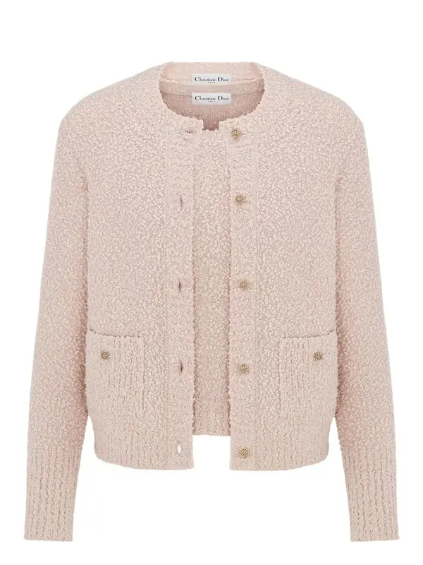 Dior Embroidered Twinset - Pink