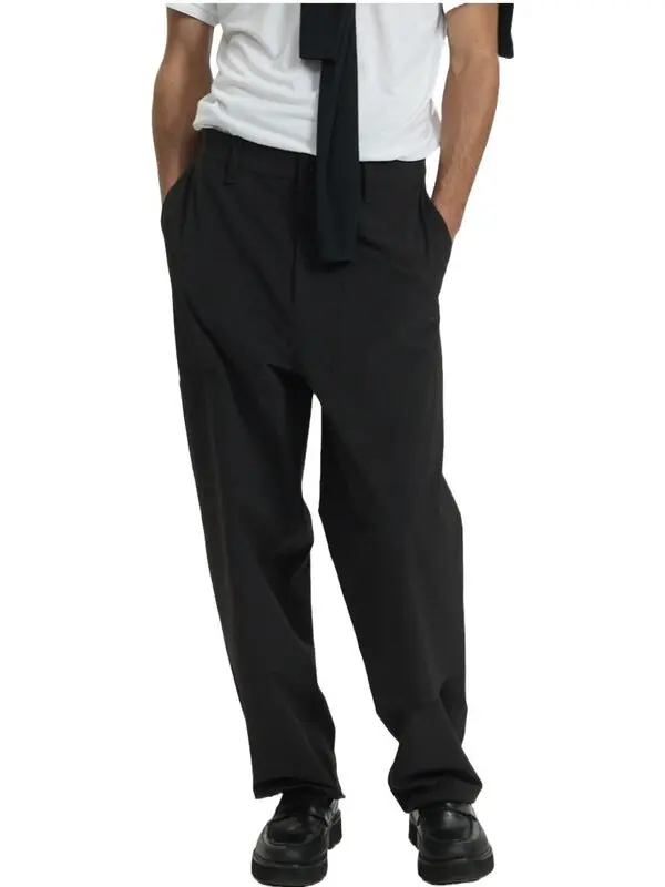 Rag & Bone Relaxed Fit Pants With Belt Loops - Black