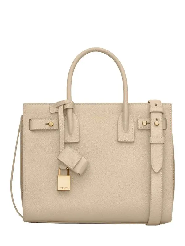 Saint Laurent Sac De Jour Tote Bag - Nude