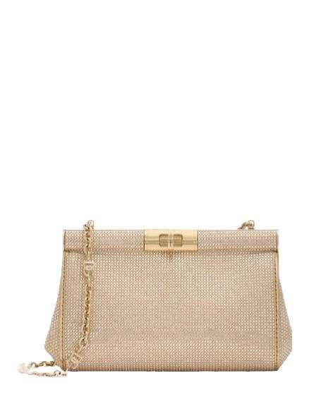 Dolce & Gabbana Dolce Gabbana Small Marlene Shoulder Bag - Beige