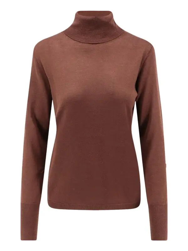 Aspesi Fine Knit Turtleneck Sweater - Red