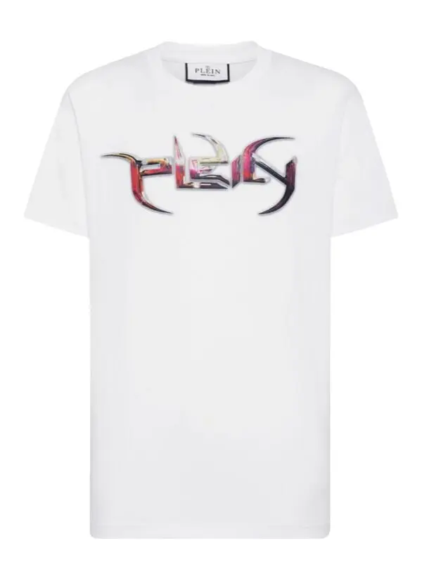 Philipp Plein Round-necked T-shirt - White