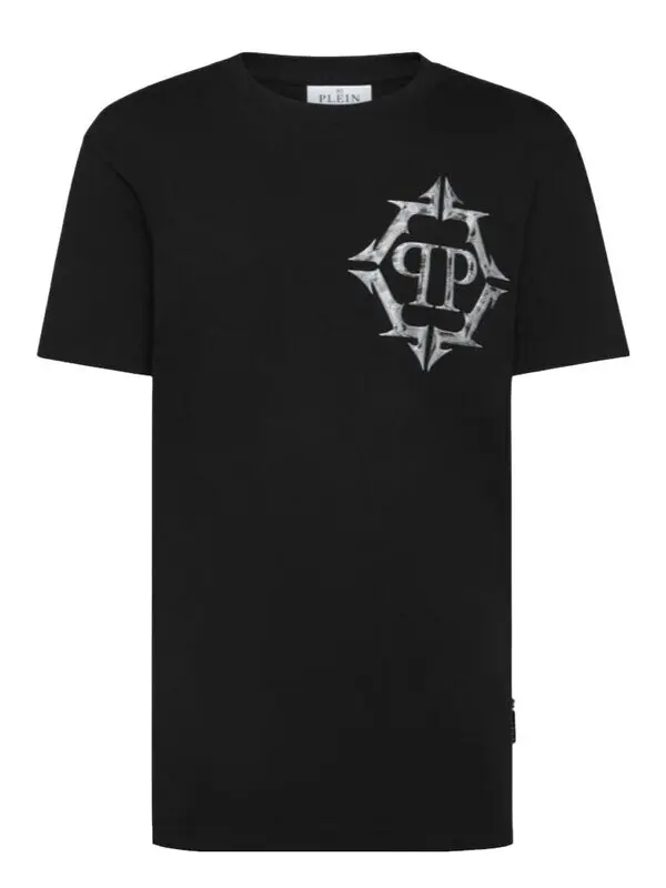 Philipp Plein Round-necked T-shirt - Black