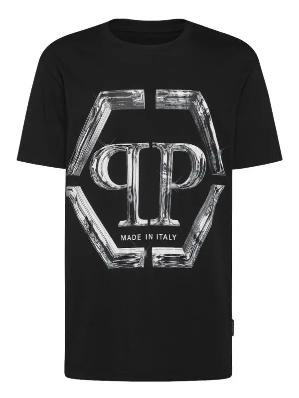 Philipp Plein Short-sleeved T-shirt - Black