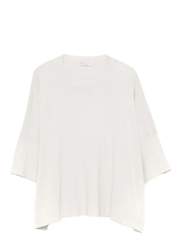 Brunello Cucinelli Knit Top - Light Beige