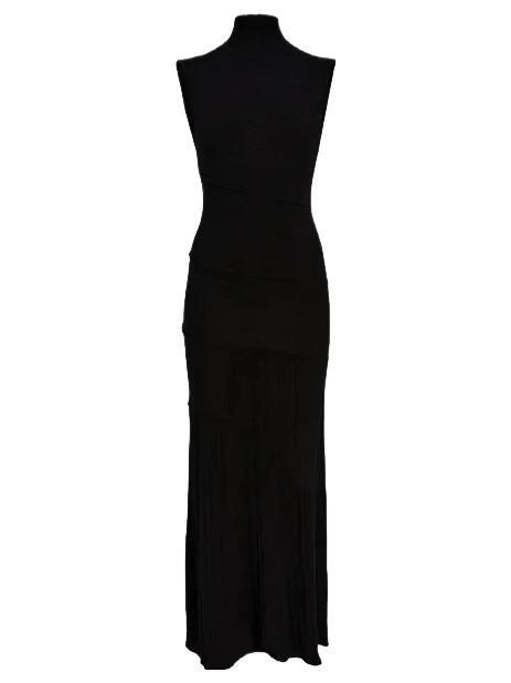 Proenza Schouler Federica Pleated Midi Dress - Black