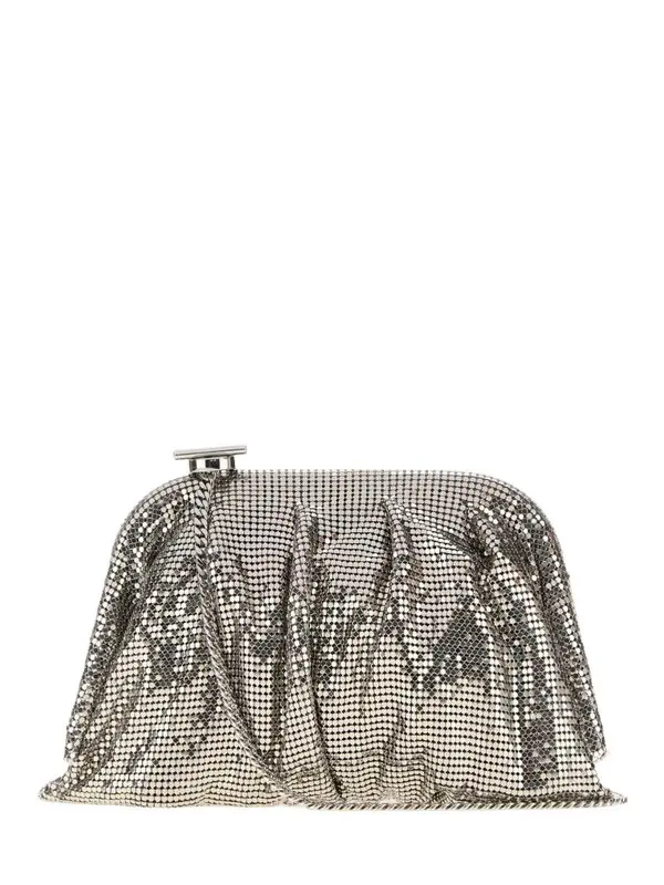 Benedetta Bruzziches Mini Chain-strap Clutch Bag - Crystal Silver