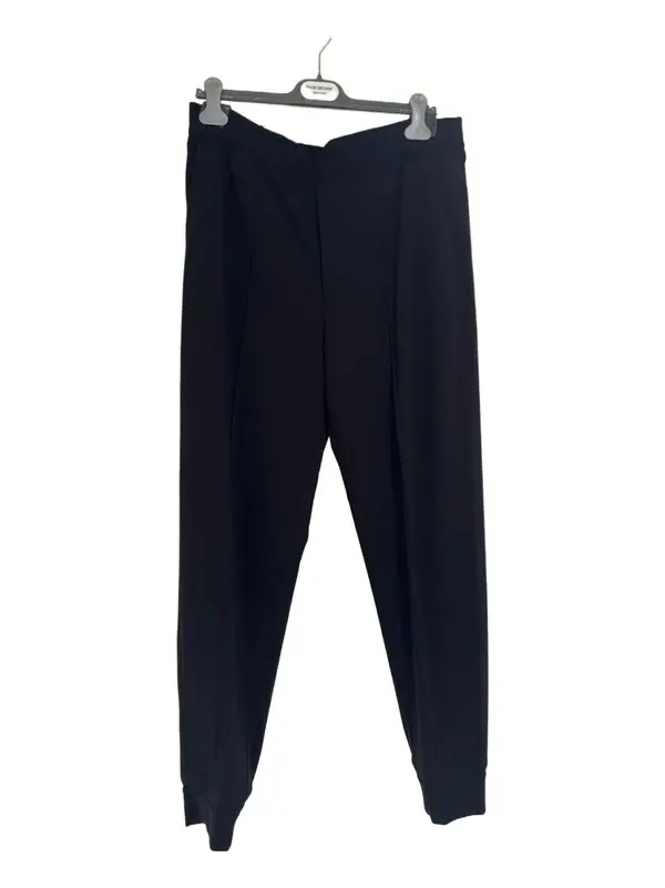 Zegna Elasticated-waistband Track Pants - Black