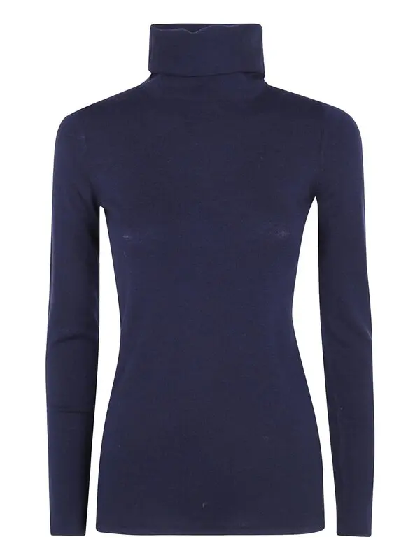 BASERANGE Long-sleeved Knitwear - Blue