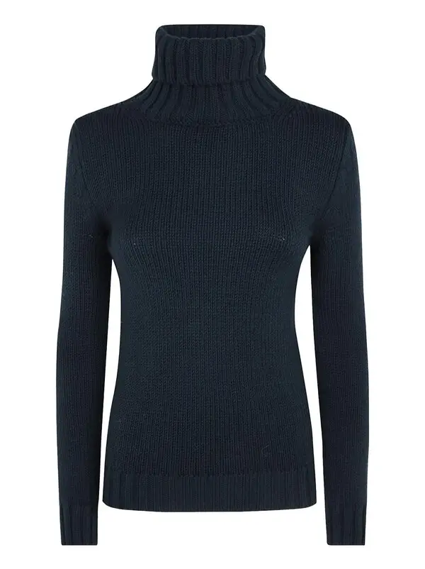 BASERANGE Turtleneck Sweater - Green