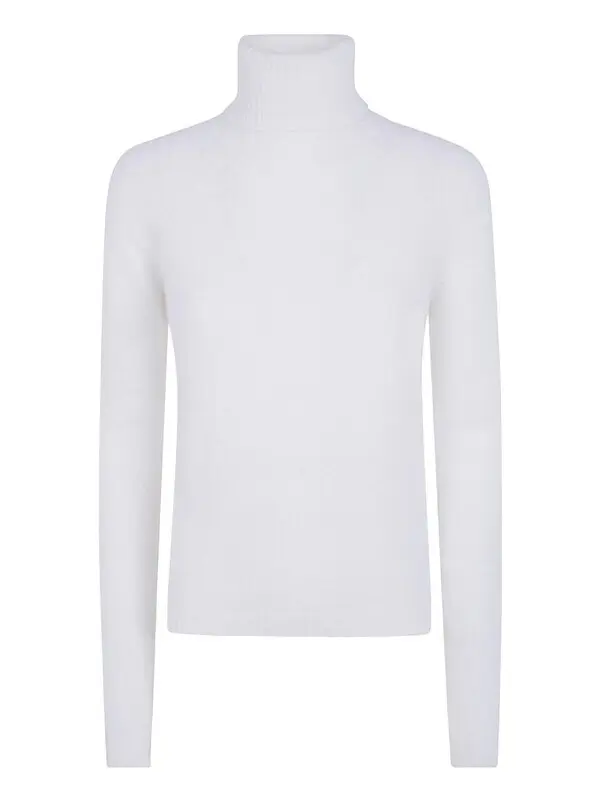 BASERANGE Turtleneck Sweater - White