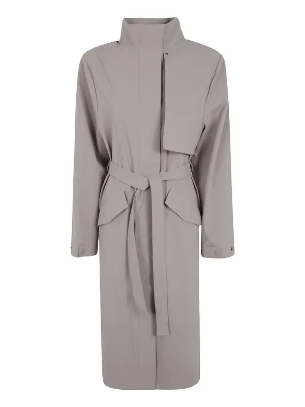 Rains Long-sleeved Trench Coat - Beige