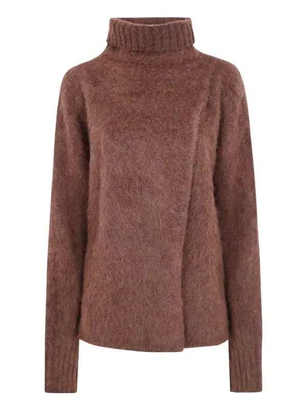 UMA WANG Turtleneck Sweater - Mustard