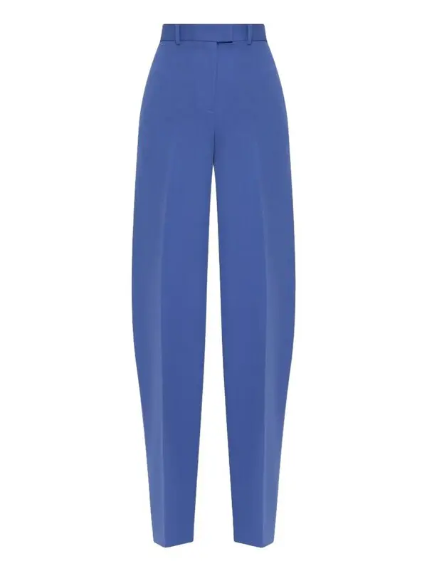 Attico The Jagger Pressed Crease Trousers - Blue