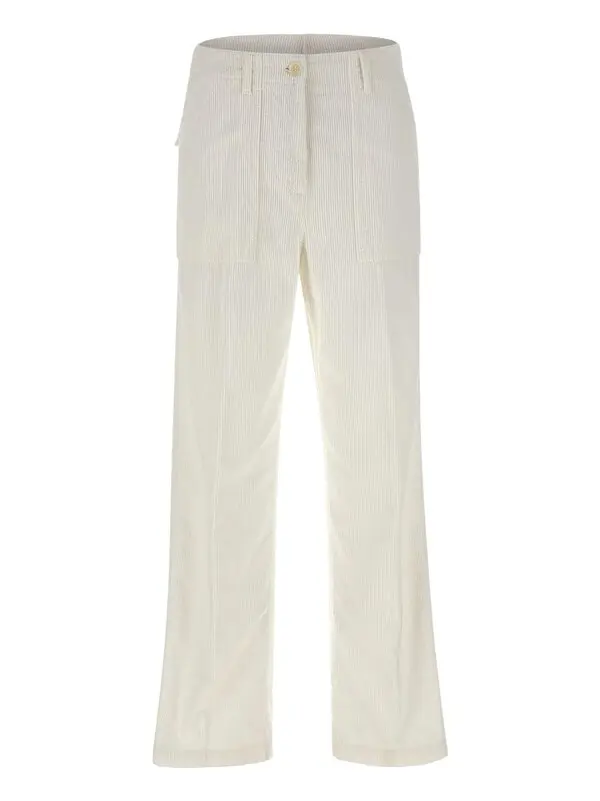 Aspesi Wide-leg Corduroy Trousers - No