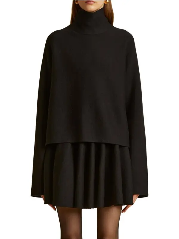 Khaite The Sree Fine-knit Jumper - Black