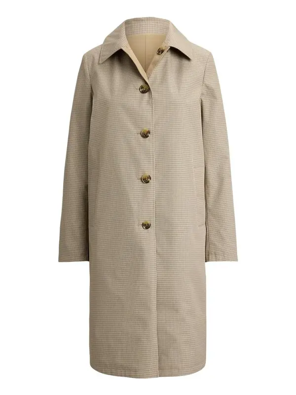 Ralph Lauren Reversible Balmacaan Coat - Brown