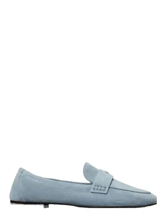 Tory Burch Strap Detail Ballet Loafer - Gray