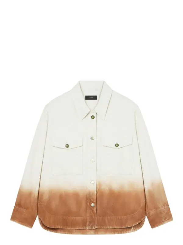Alanui Long Sleeved Shades Of Eden Jacket - White