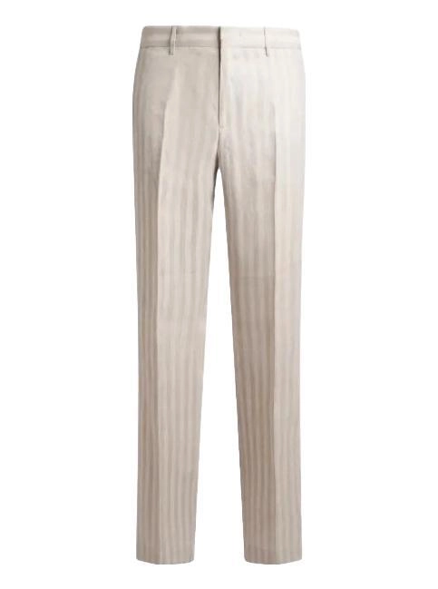 Etro Striped Tailored Trousers - Nude