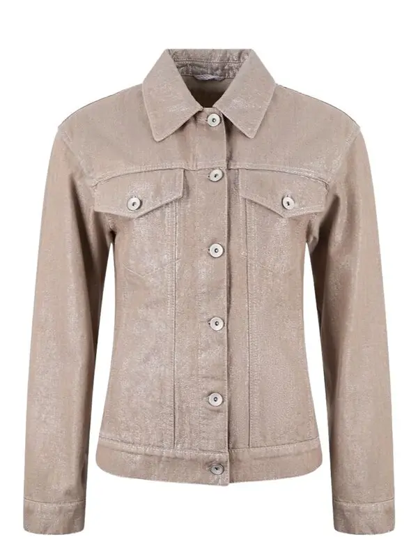 Brunello Cucinelli Collared Long-sleeved Casual Jacket - No