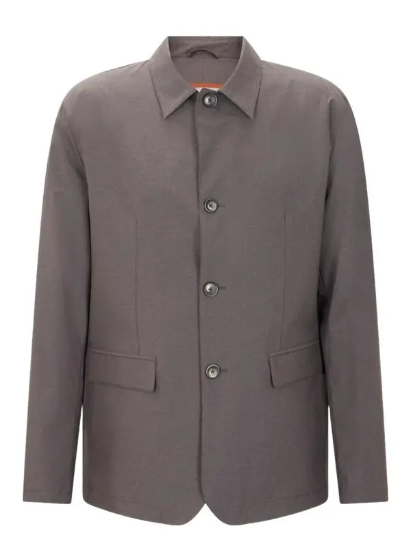 Herno Long-sleeved Casual Jacket - Black