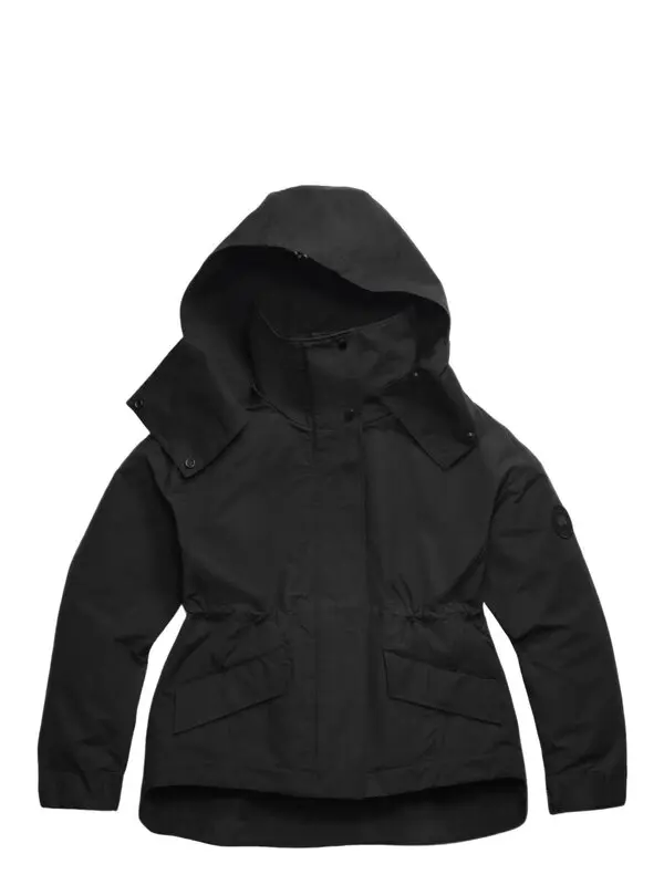 Canada Goose Olivine Cotton Jacket With Removable Hood - Black