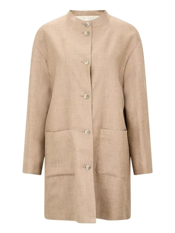 Herno Long-sleeved Trench Coat - Cammello