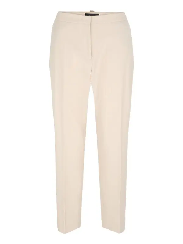 Fabiana Filippi Straight-leg Tailored Trousers - Nude