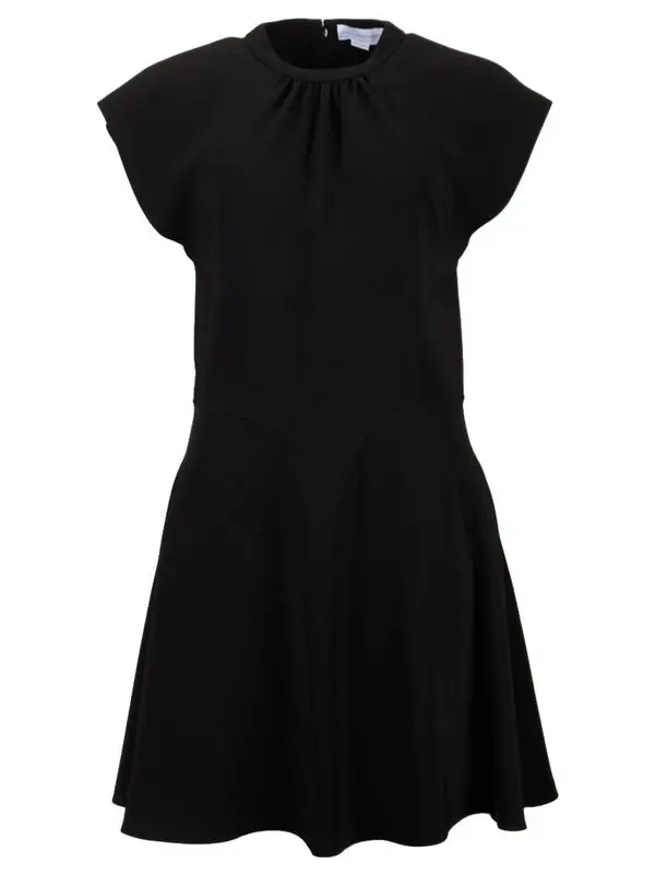 Stella McCartney Round Neck Dress - Black