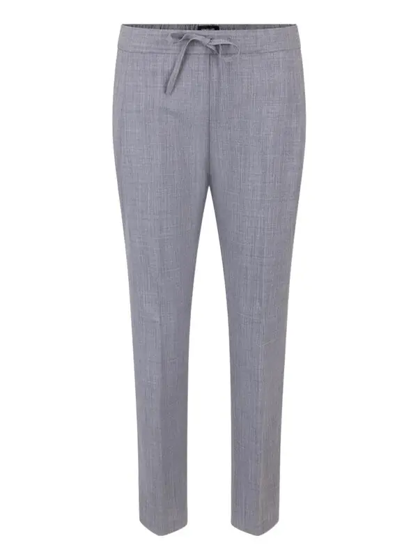 Fabiana Filippi Straight Leg Pleated Jogging Trousers - Gray