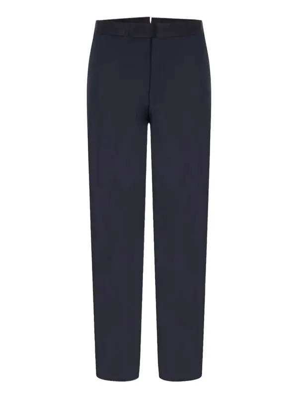 TOM FORD Sheldon Fine Wool-satin Tuxedo Trousers - Black