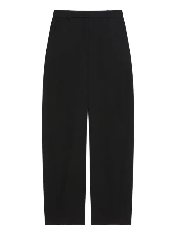 Givenchy Cocoon Tailored Wool Pants - Black