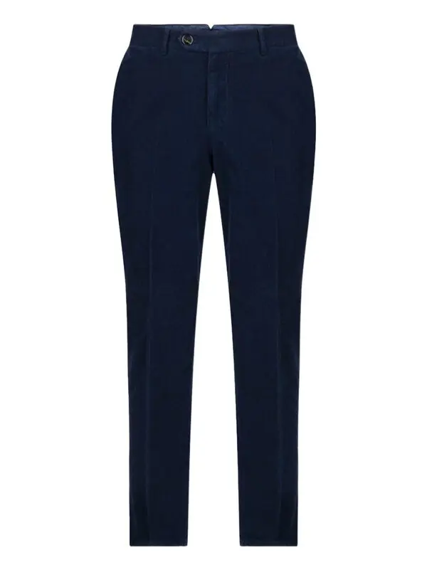 Brunello Cucinelli Tailored Pants With Buttoned Pocket - Black