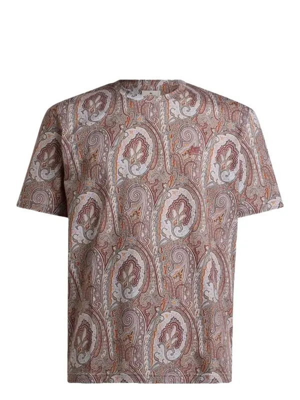 Etro Printed Cotton T-shirt - No
