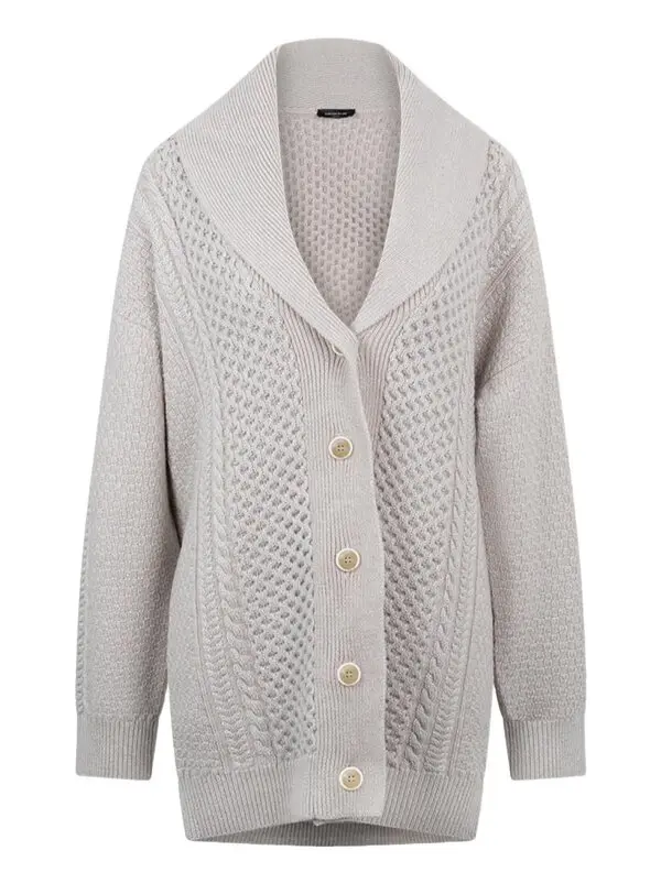 Fabiana Filippi Long-sleeved Knitted Cardigan - Greece