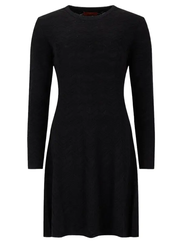 Missoni Long Sleeve Dress - Black