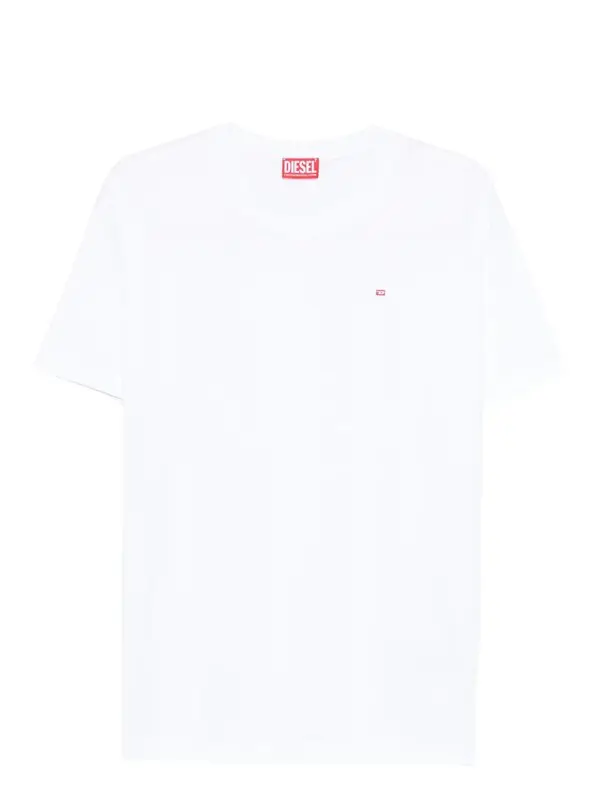 DIESEL® T Norm Microdiv Logo T-shirt - White